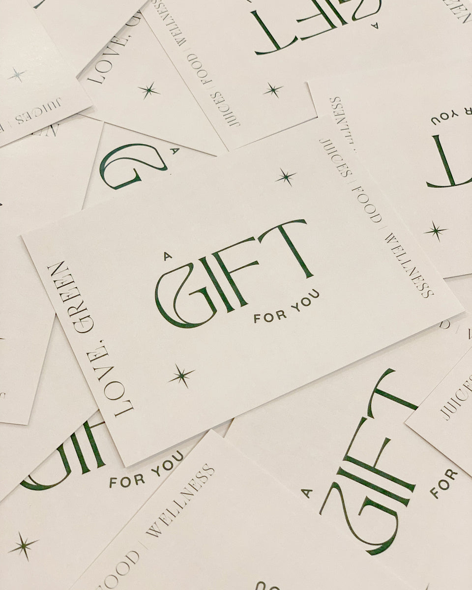 GIFT CARD – Love , Green